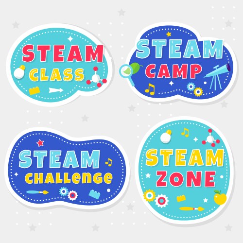 Science Stickers Vector Images (over 26,000)