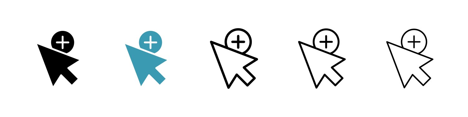 Cursor icon Royalty Free Vector Image - VectorStock