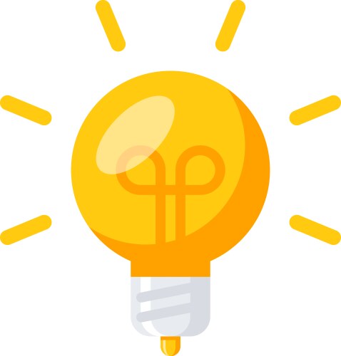 Sun icon - simple element Royalty Free Vector Image