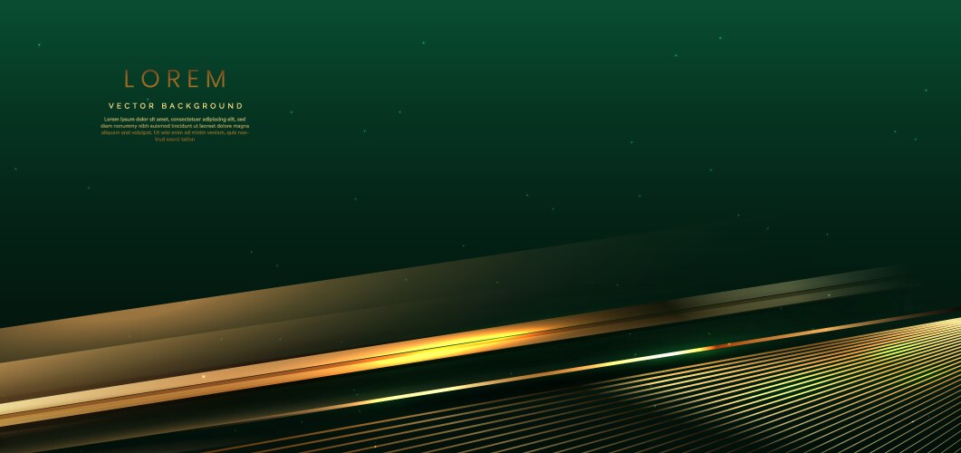 Abstract elegant dark green background Royalty Free Vector