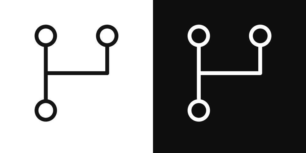 Code branch icon Royalty Free Vector Image - VectorStock