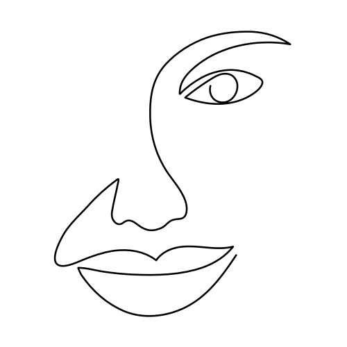 Smiling Face Line Drawing Vector Images (over 19,000)