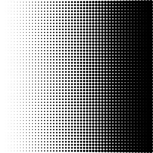 Halftone pattern Royalty Free Vector Image - VectorStock