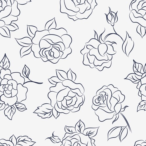 Roses Outline Vector Images (over 50,000)