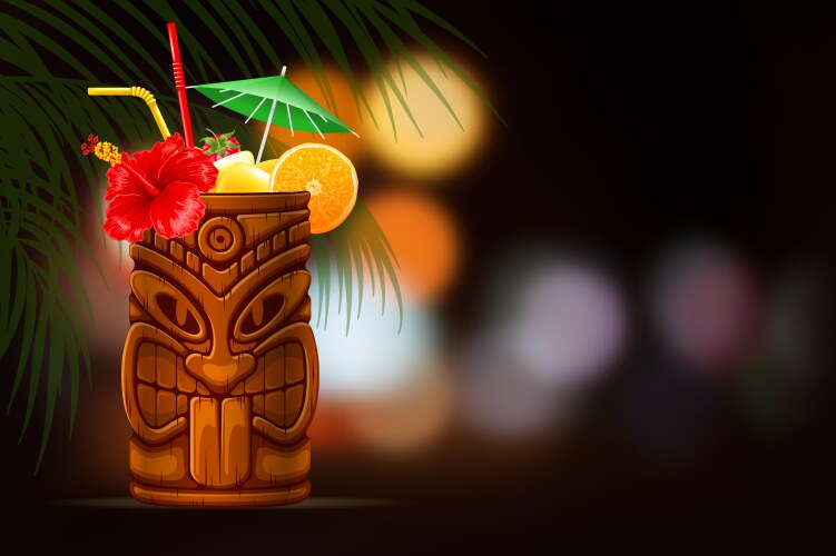 Tiki Background Vector Images (over 3,100)
