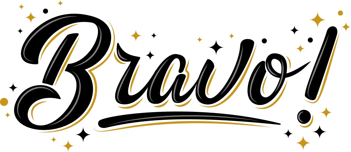 Bravo Vector Images (over 1,200)