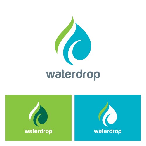 Water gallon logo symbol or icon template Vector Image