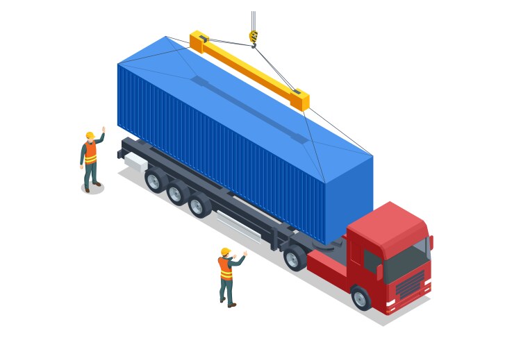 Loading Truck Vector Images (over 20,000)