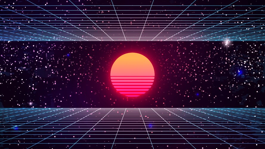 Neon Sunset Vector Images (over 3,800)
