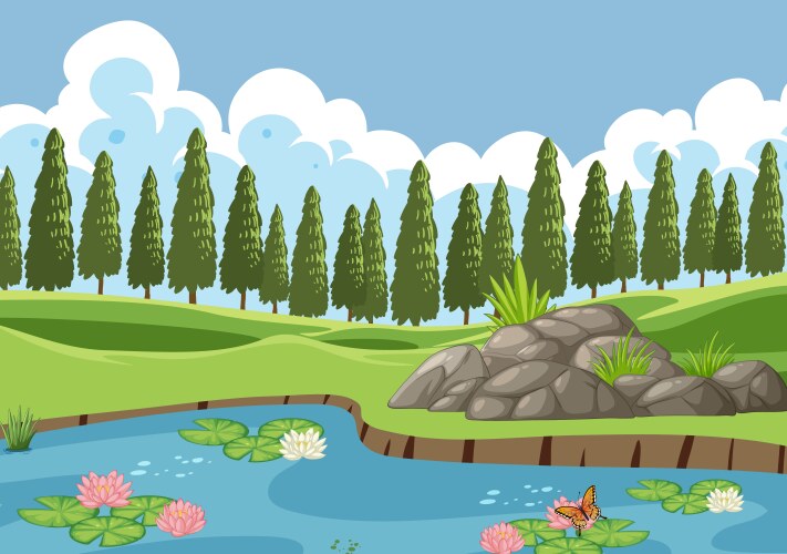 Pine Tree Water Vector Images (over 7,000)