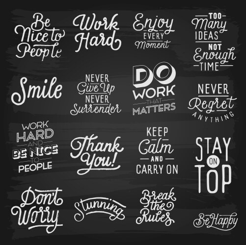 Drawn Hand Lettering Slogan Vector Images (over 24,000)