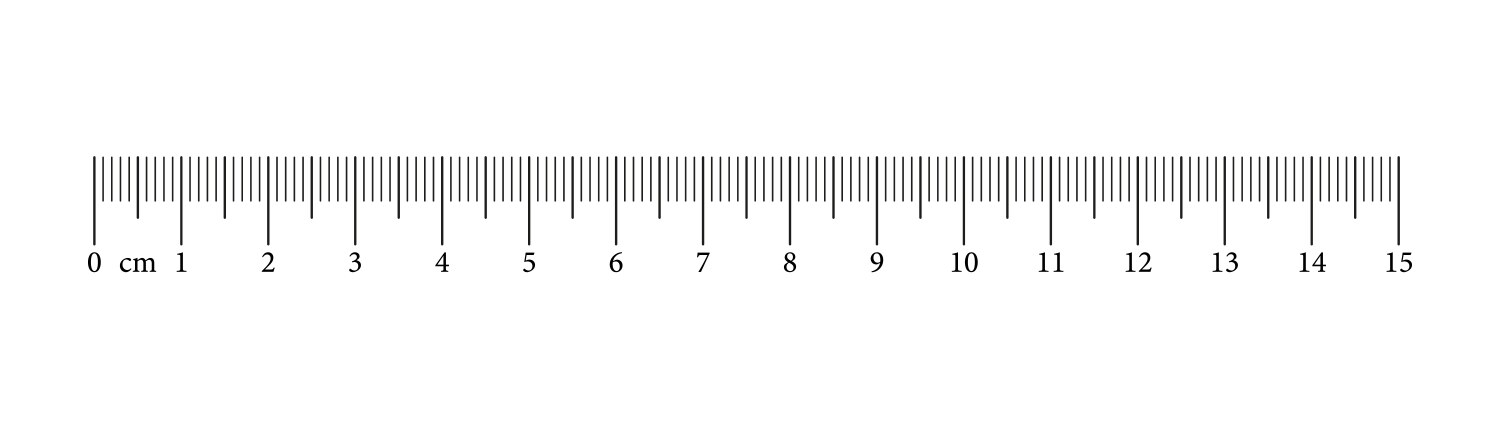 Kids height chart from 50 to 150 centimeters Vector Image