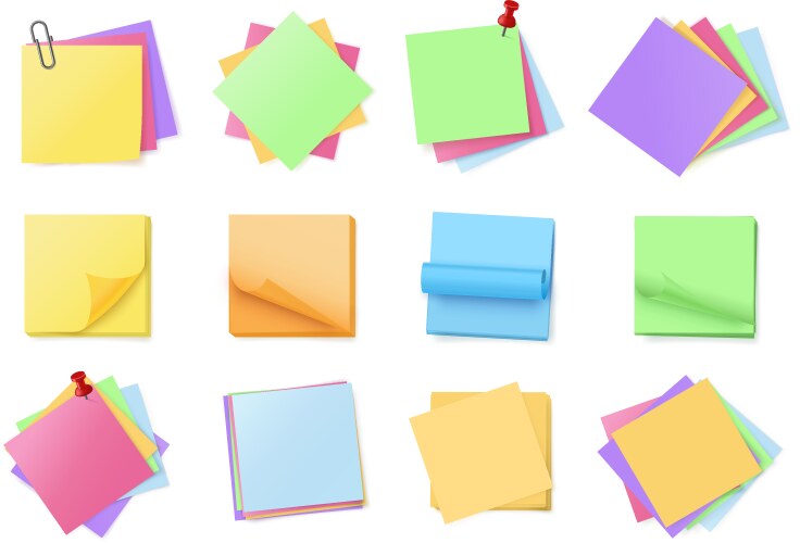 Sticky Note no Background Vector Images (over 9,700)