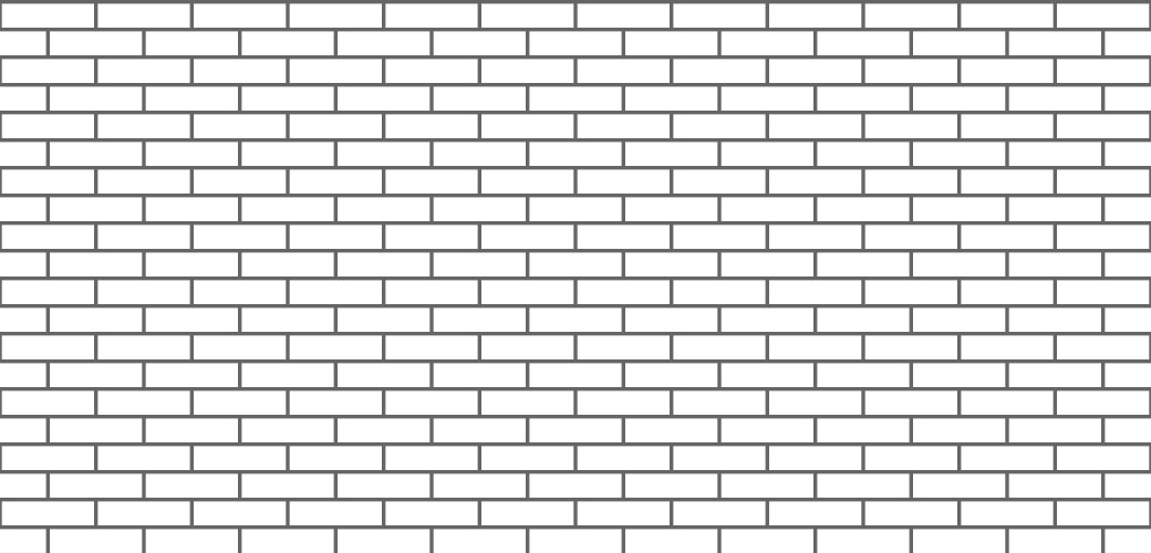 Grey brick wall texture seamless background Vector Image