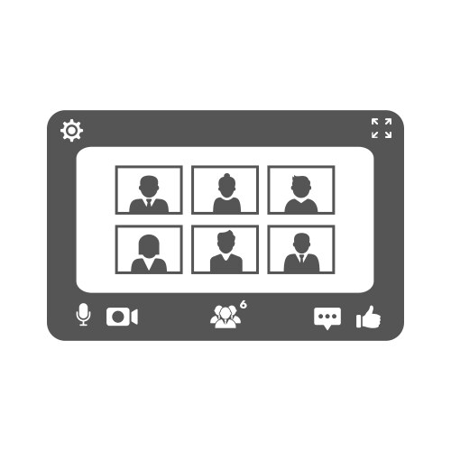 Zoom Meet Vector Images (over 5,500)