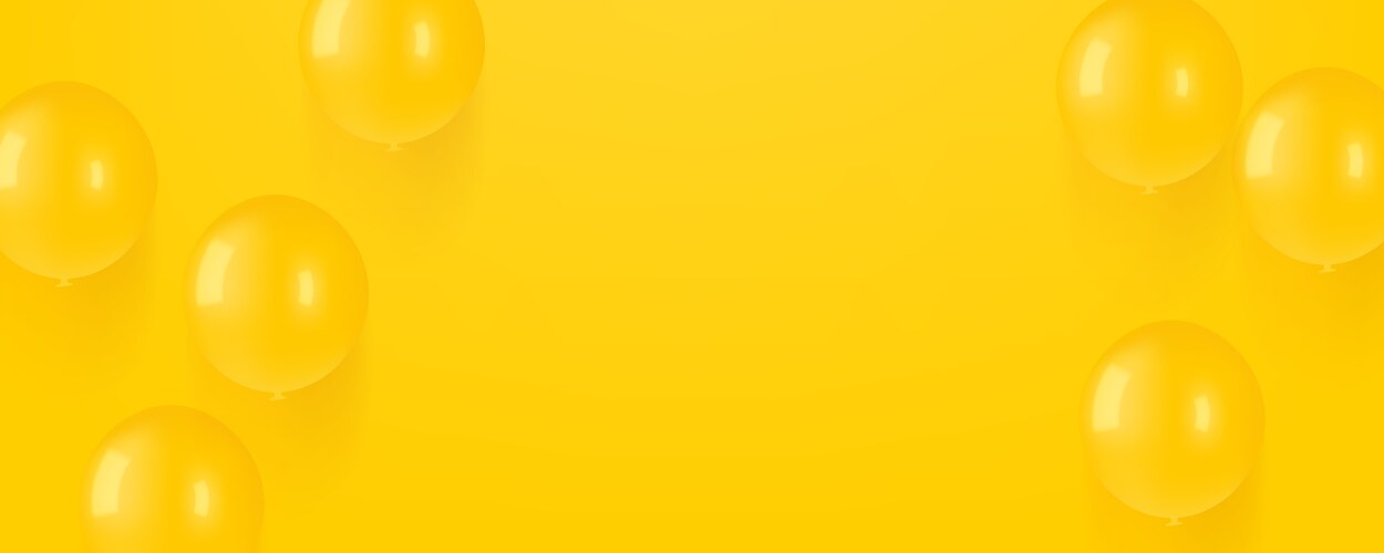 Yellow Balloons Vector Images (over 56,000)