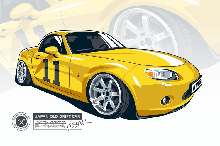 Cartoon car Royalty Free Vector Image - VectorStock