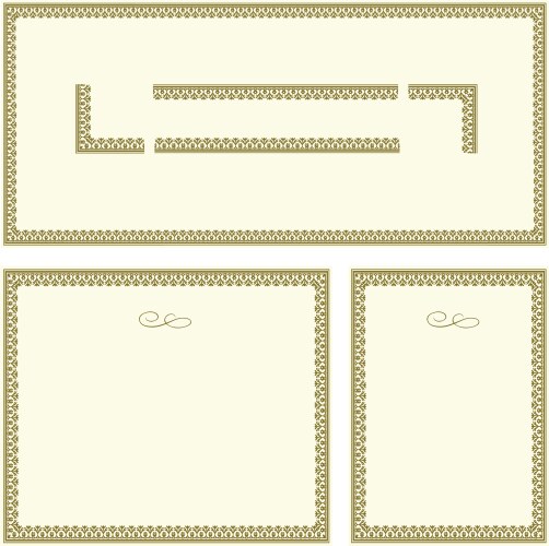 Old Gold Frames Vector Images (over 35,000)