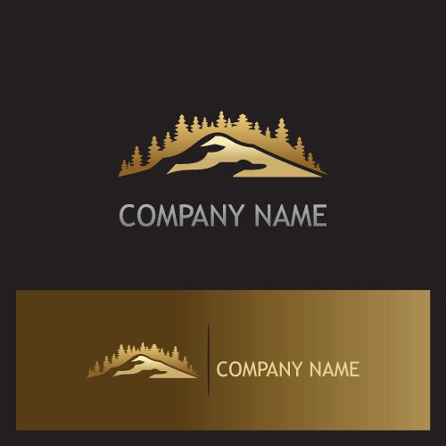 Gold Mountain Logo Vector Images (over 1,700)