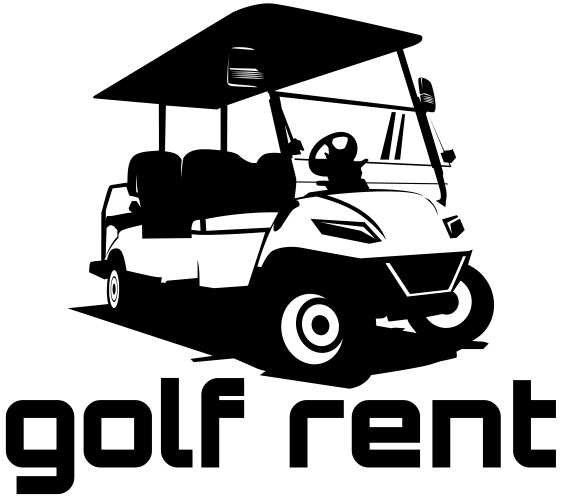 Golf cart logo Royalty Free Vector Image - VectorStock