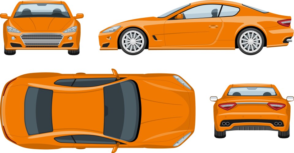 Race Car Drawing Side View