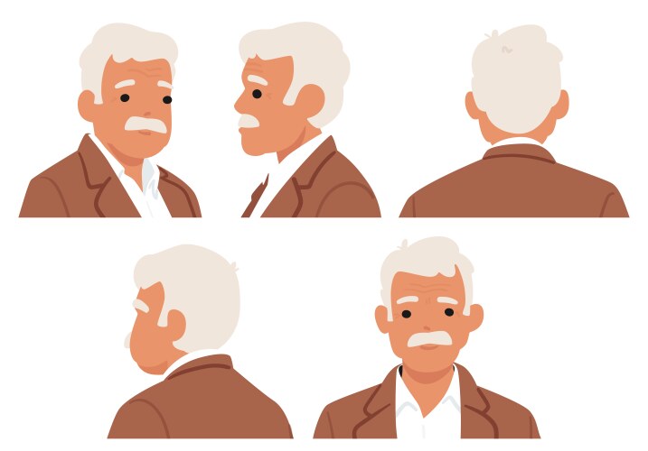 Cartoon Characters Front and Side View Vector Images (over 1,800)