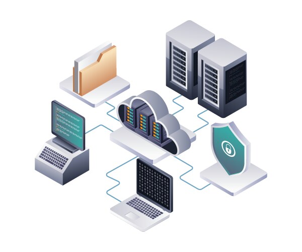 Network Infrastructure Vector Images (over 20,000)