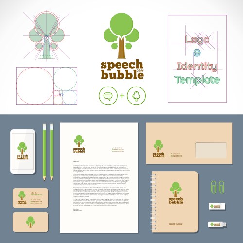 Logo tree Royalty Free Vector Image - VectorStock