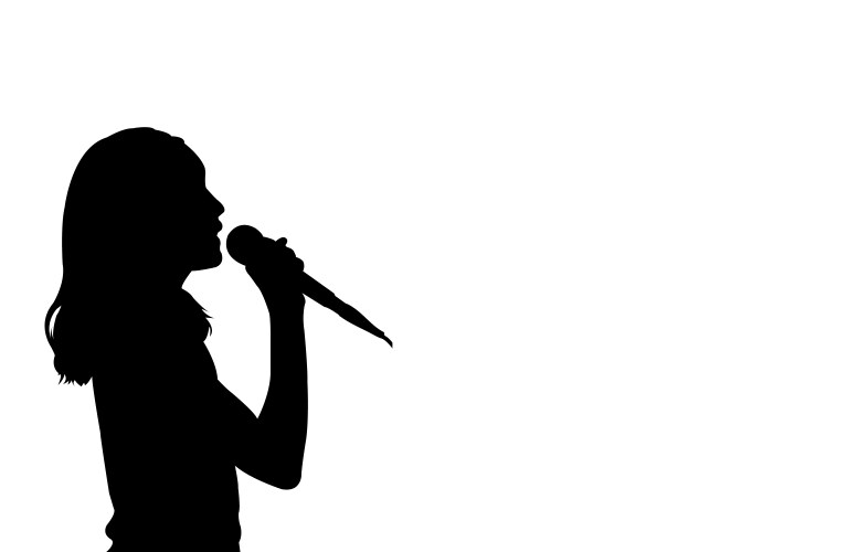 Girl Singing Vector Images (over 8,900)