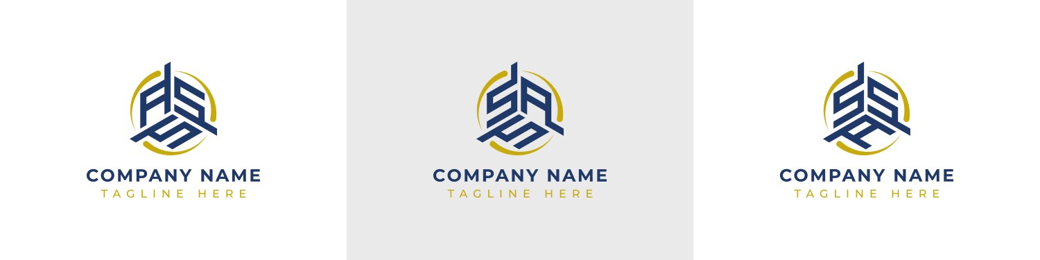 Letters Bhh Hbh Hhb Monogram Logo Set Suitable Vector Image