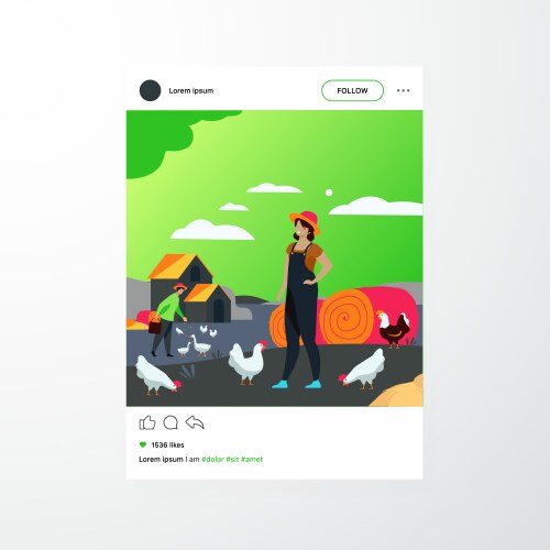 Farmer activity collection Royalty Free Vector Image