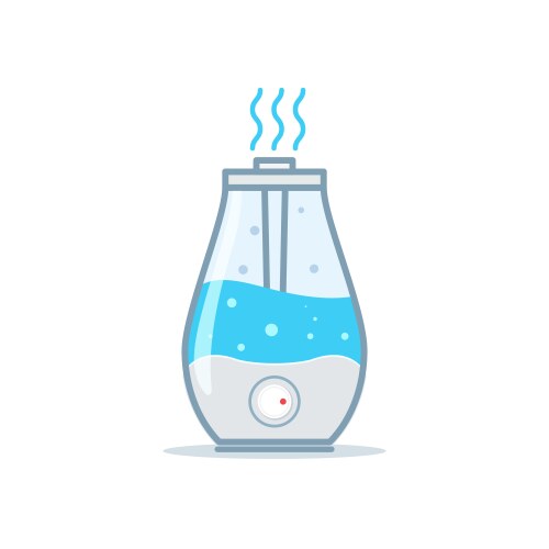 Humidifier air diffuser icon purifier Royalty Free Vector