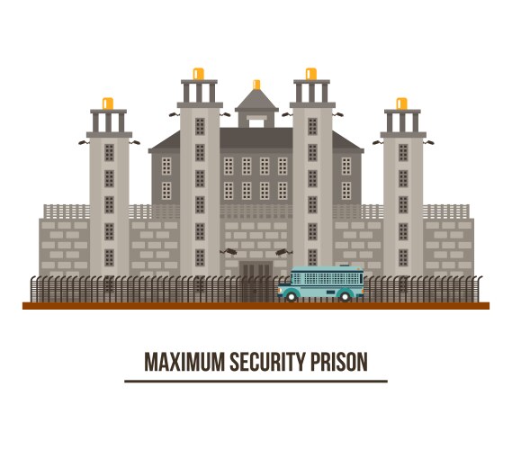 Prison Tower Vector Images (over 590)