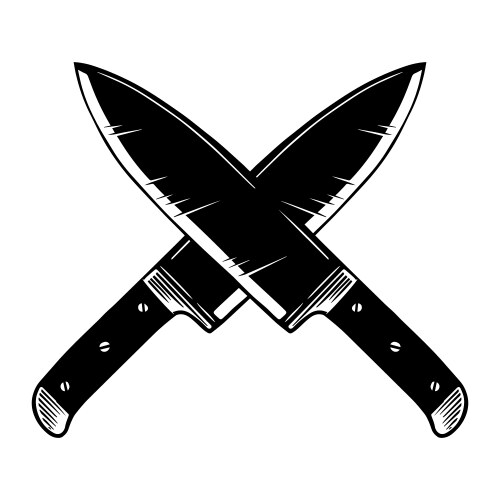 Crossed Knives Vector Images (over 390)
