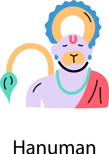 Hanuman Vector Images & Graphics for Commercial Use | VectorStock