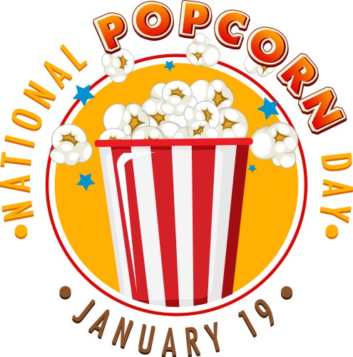 Popcorn Royalty Free Vector Image - VectorStock