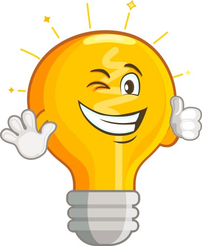 Light Bulb Emoji Free Vectors | Correct Answer! Light Bulb Icon