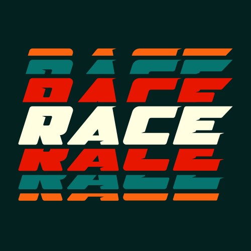 Sport race numbers set Royalty Free Vector Image