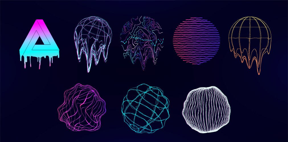 Futuristic Shapes Vector Images (over 1 million)