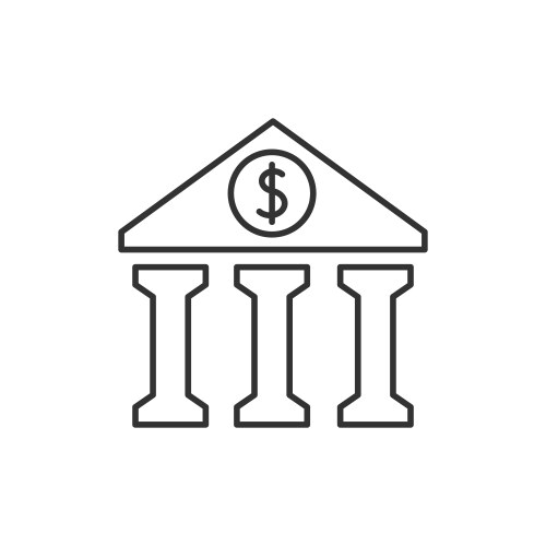 Building block hand drawn outline doodle icon Vector Image