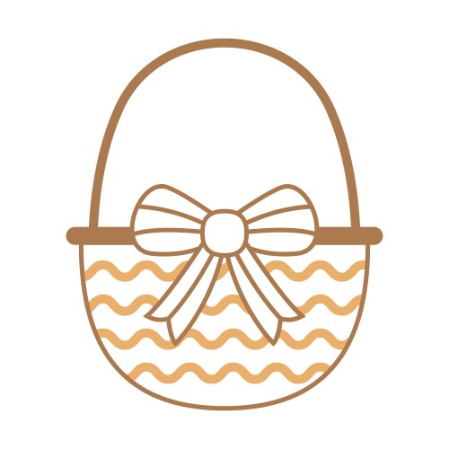 Empty Easter Basket Vector Images (over 1,200)