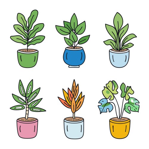 Potted Plant Vector Images (over 140,000)