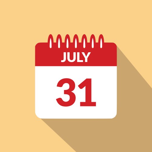 July 31 Vector Images (over 160)