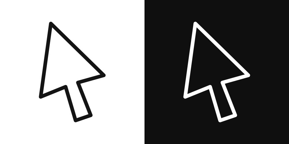 Cursor text icon Royalty Free Vector Image - VectorStock