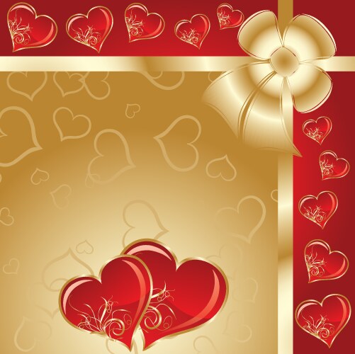 Romantic background Royalty Free Vector Image - VectorStock