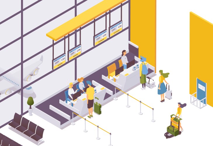 Check in Counter Vector Images (over 5,600)