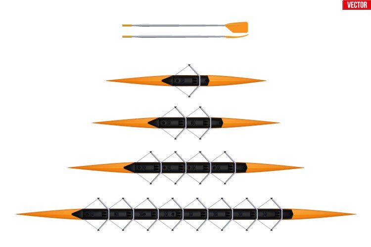 Rowing Scull Vector Images (over 110)