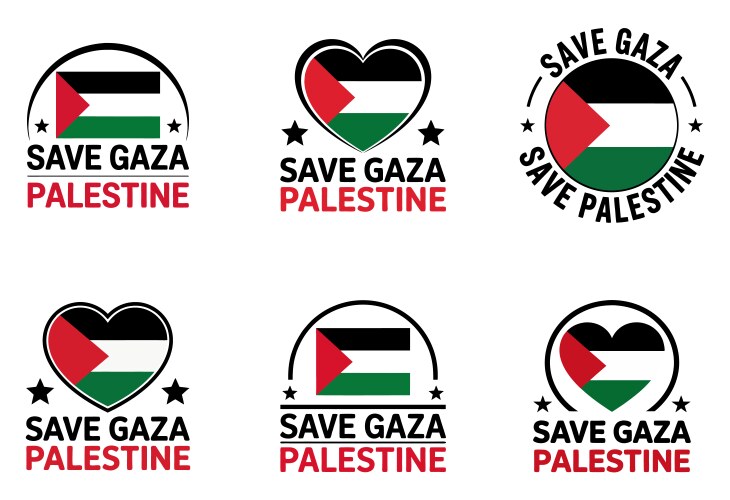 Save Gaza Vector Images (over 390)