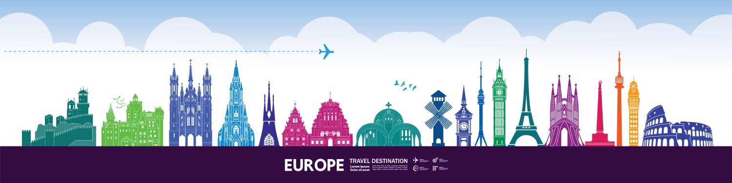 Nigeria travel destination Royalty Free Vector Image