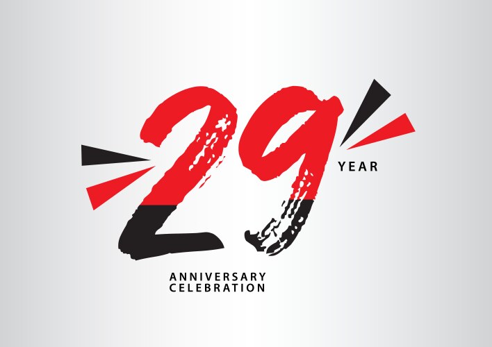 29 Anniversary Vector Images (over 1,000)